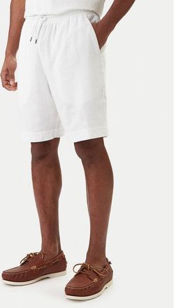 Emporio Armani Stoffshorts EM000681 AF20590 U0002 Wei&szlig; Regular Fit