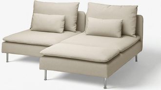 IKEA S&Ouml;DERHAMN 2er-Sofa mit R&eacute;camiere