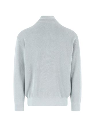 Closed Mens Sweaters Light Blue Cotton
