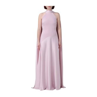 Solace London Cece Maxikleid - - Dresses - Damen - Rosa - S