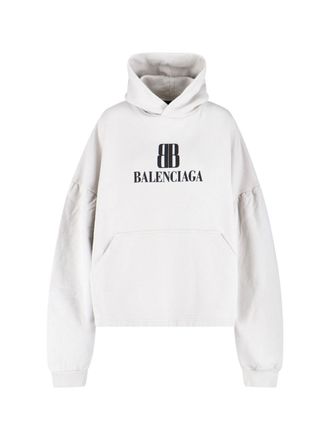 Balenciaga Kapuzenpullover Mit Logo
