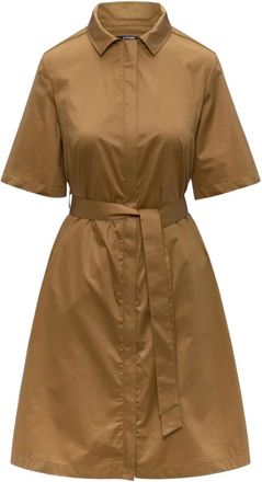 K-Way Femme, Robes, Brun, Taille: 40 FR Nouaille Shirt Dress