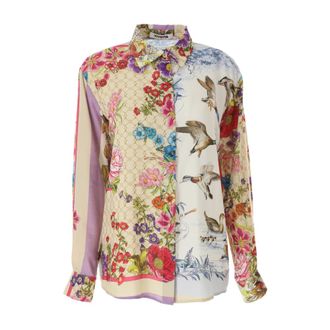 Vivetta Bedrucktes Satinhemd - - Blouses & Shirts - Damen - Mehrfarbig - XS