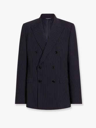 Dolce & Gabbana Martini Light double-breasted pinstriped wool blazer - DOLCE & GABBANA - gender_Man