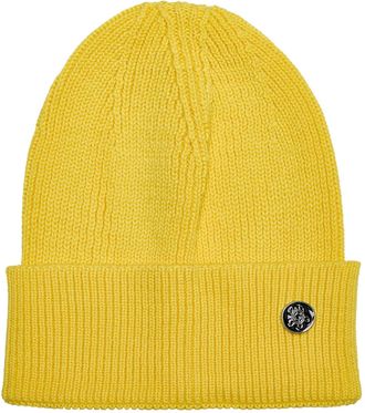 Tazzio Beanie M&uuml;tze f&uuml;r Herren und Damen Unisex Wollm&uuml;tze Strickm&uuml;tze Winter A500 (Gelb)