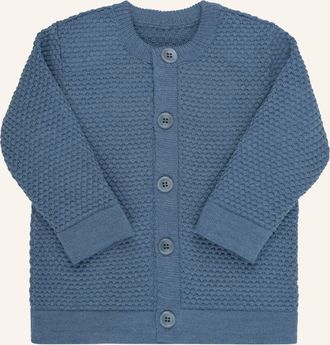Disana Strick-Jacke blau