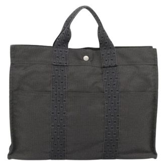 Herm&egrave;s Sac cabas Pre-owned - Femme - Pre-owned - Gris - Taille: ONE Size