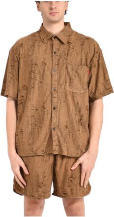 Acupuncture Acupuncture, Homme, Chemises, Brun, Taille: M Chemise Formelle