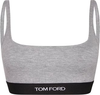 Tom Ford Femme, Tops, Gris, Taille: 36 FR Bralette Top