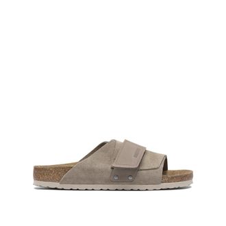 Birkenstock Homme, Chaussures, Beige, Taille: 38 EU Sandales en daim beige pour hommes