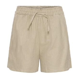 Ichi Ichi - Shorts d&eacute;contract&eacute;s - Femme - Shorts - Beige - Taille: 44 FR