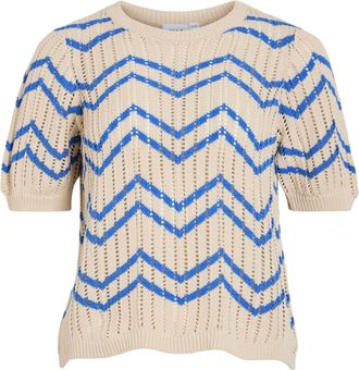 Vila Viautra O-Neck 2/4 Knit Top/BFS