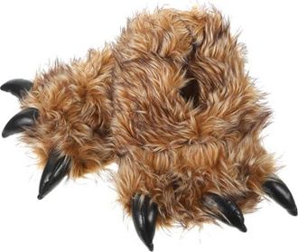 Yarnow Pantoufles Unisex Peluche Patte Ours Int&eacute;rieur Antid&eacute;rapants Chauds pour Homme et Femme Confortables et L&eacute;gers pour Hiver Maison