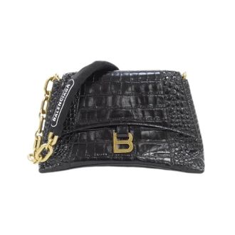 Balenciaga Sac bandouli&egrave;re en cuir de veau Pre-owned - Femme - Pre-owned - Noir - Taille: ONE Size