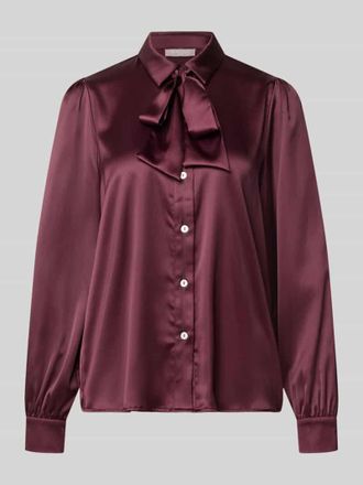 Christian Berg Regular Fit Hemdbluse aus Satin