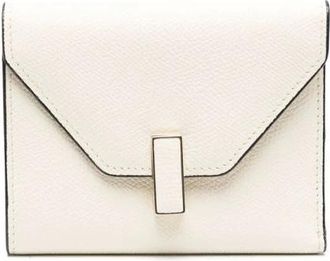 Valextra Femme, Accessoires, Beige, Taille: ONE Size Iside 3 CC Folding Wallet