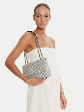 Guess Handtasche Giully II HWQM96 73200 Silberfarben