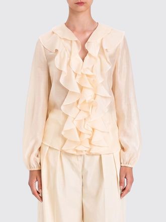 Twin-Set Hemdbluse Damen Farbe Beige