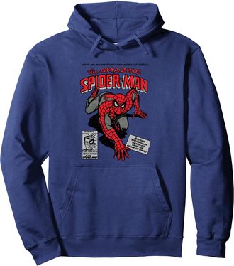 MARVEL Spider-Man Retro Comic Pullover Hoodie