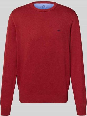 Fynch-Hatton Strickpullover mit Rundhalsausschnitt