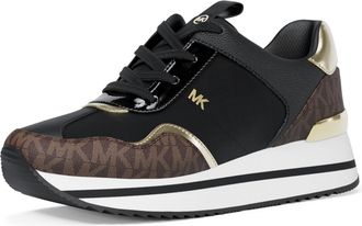 Michael Kors 43R4RNFSCD-007 Raina Trainer Damen BLK/Brown EU 39.5