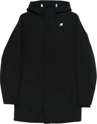 K-Way Veste mi-longue contrecoll&eacute;e Marlyn - Homme - Vestes - Noir - Taille: XL