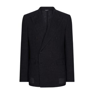 Dolce & Gabbana Hellblaue Jacken - Stilvoll und Bequem - - Jackets - Herren - Blau - XL