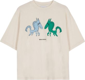 Bobo Choses T-shirt Chevaux Coton Bio x Smallable Bobo Choses