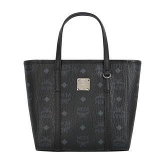 MCM Visetos Tote Bag - - Bags - Damen - Schwarzk - ONE SIZE