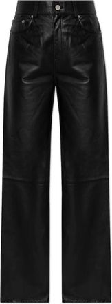 By Malene Birger Vinea Lederhose - - Trousers - Damen - Schwarzk - M