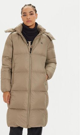 Calvin Klein Jeans Daunenjacke J20J224109 Beige Regular Fit