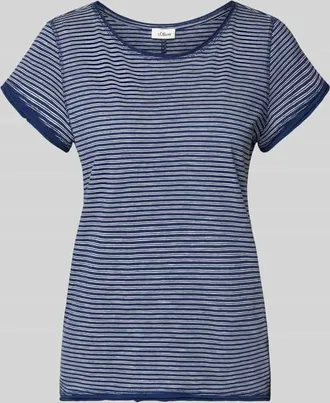 s.Oliver Red Label Regular Fit T-Shirt aus reiner Baumwolle