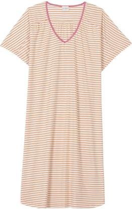 Le Chat Frutti 701, Chemise de Nuit ray&eacute;e en Coton et Modal