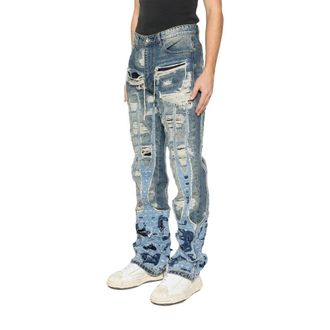 Who Decides War by Ev Bravado Herren, Jeans, Blau, W36Größe