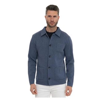 Paoloni Herren, Jacken, Blau, 3XLGr&ouml;&szlig;e