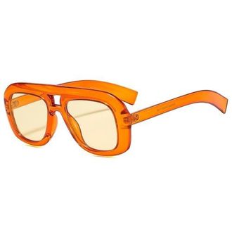 Generic Lunettes De Soleil Tendance For Les Vacances, Le Sport, D&eacute;placements En Plein Air, La Conduite(Yellow)