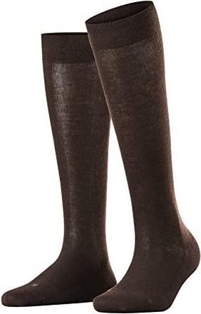 Falke Sensitive London, Chaussettes Femme, Coton, Marron (Dark Brown 5239), 39-42 (1 Paire)