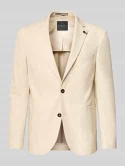 Bugatti Regular Fit 2-Knopf-Sakko mit Woll-Anteil