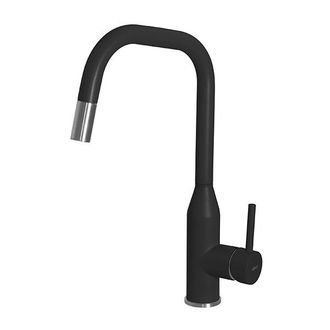 Elleci Elleci - Dora Plus K86. Tipo Di Beccuccio: Estraibile, Colore Del Prodotto: Nero, Controllo Del Flusso DAcqua: Leva Sanitaria. Altezza Sopra La Superf