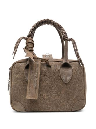 Golden Goose Shoulder Bag Flower Embossed Vita