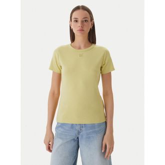 HUGO BOSS T-Shirt Deloris 50512002 Hellgr&uuml;n Regular Fit