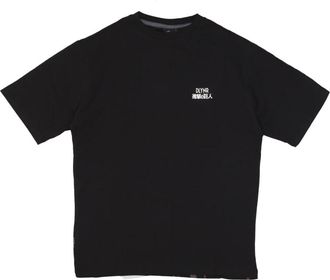 Dolly Noire Kolossaler Titan Tee Oversized Kurzarm - - Tops - Herren - Schwarzk - XS