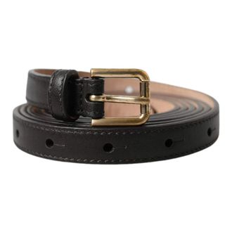 Dolce & Gabbana Femme, Accessoires, Noir, Taille: 150 CM Ceinture