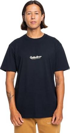 Quiksilver QS Simple Lettring - T-Shirt à Manches Courtes pour Homme