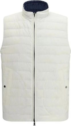 Herno Homme, Vestes, Blanc, Taille: L Veste sans Manches en Polyamide
