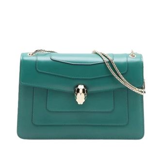 Bulgari Pre-owned Shoulder Bag - - Pre-owned - Damen - Gr&uuml;n - ONE SIZE