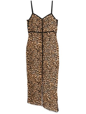 Nanushka Abir Midikleid - Braun