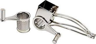 La Bonne Graine Käsereibemühle mit 2 Trommeln aus Edelstahl - Einfach, widerstandsfähig und effizient - Französische Marke