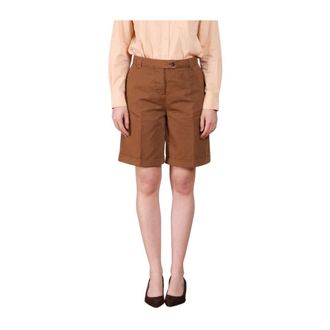 Mason's Brigitte Chino Bermuda - - Shorts - Damen - Braun - XS