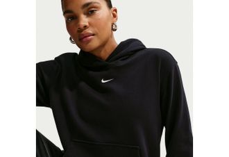 Nike Kapuzensweatshirt W NK STDO FLC LW STD PO HDY mit angerauter Sweatware, normale Schnittform